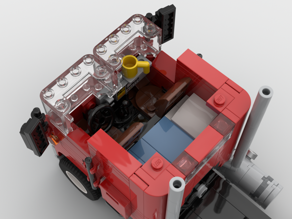 LEGO MOC Kenworth Cabover by owstin | Rebrickable - Build with LEGO