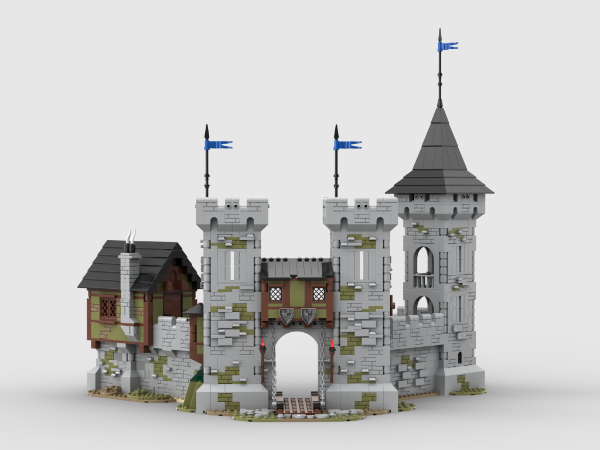 LEGO MOC-174918 Black Falcons Castle by PantelisManthos | Rebrickable ...