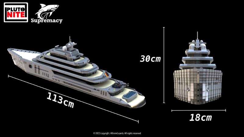 LEGO MOC-162171 The SUPREMACY Yacht - Ulitmate Collector Series by ...