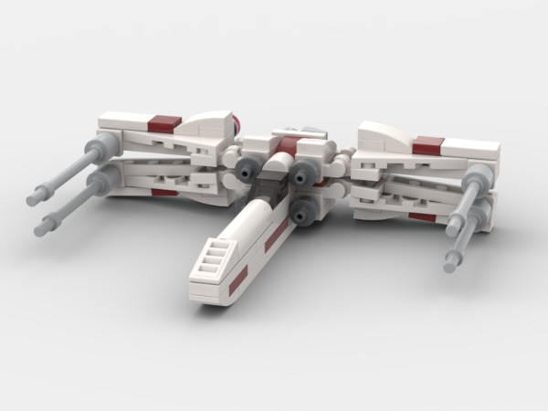 LEGO MOC Micro X-Wing by Puddloflaj | Rebrickable - Build with LEGO