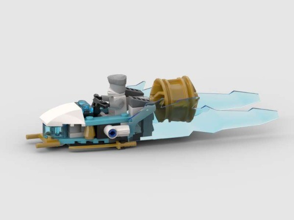 LEGO MOC 71816 Ninja Fire Snow Bike by dLegooo | Rebrickable - Build ...