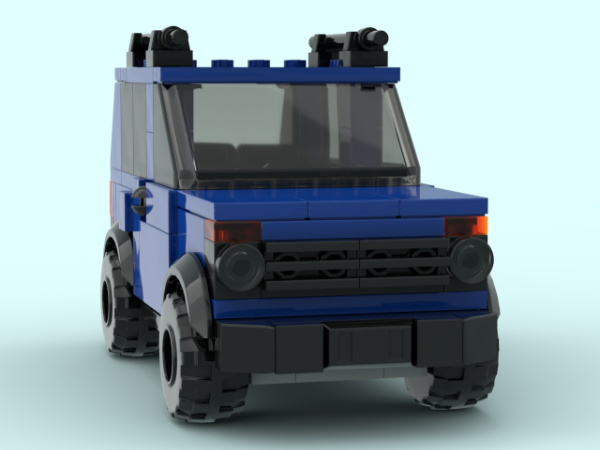 LEGO MOC Lada-Niva-Bronto by Spika_Virgo | Rebrickable - Build with LEGO