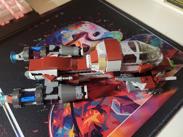 LEGO MOC-179858 Ahsoka (75362) to wing with rotation stand by casecar ...