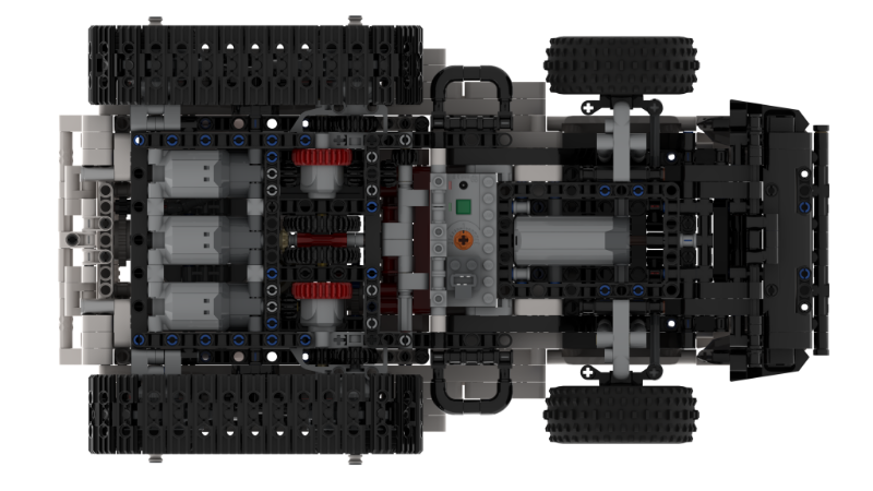 LEGO MOC GI JOE Snowcat by FPJ | Rebrickable - Build with LEGO