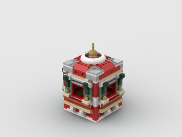 LEGO MOC mini Christmas booth by cassieLiu | Rebrickable - Build with LEGO