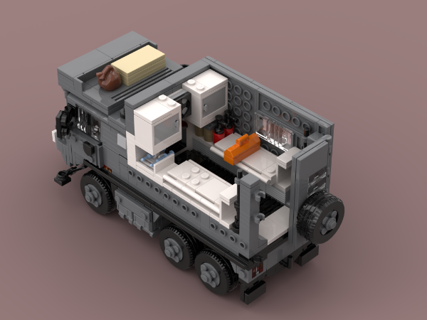 LEGO MOC (LEGACY) Pinzgauer 718 6x6 | Base Model + Variants by Zaturon ...