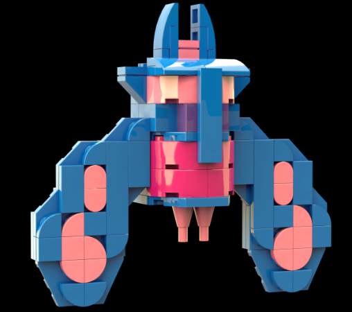 LEGO MOC Galaga Enemies v1 by AntOrman | Rebrickable - Build with LEGO