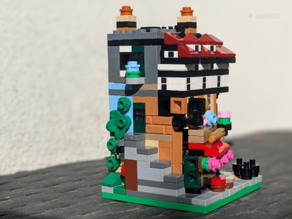 LEGO MOC-204669 MIni Modular Tudor Corner by christromans | Rebrickable ...