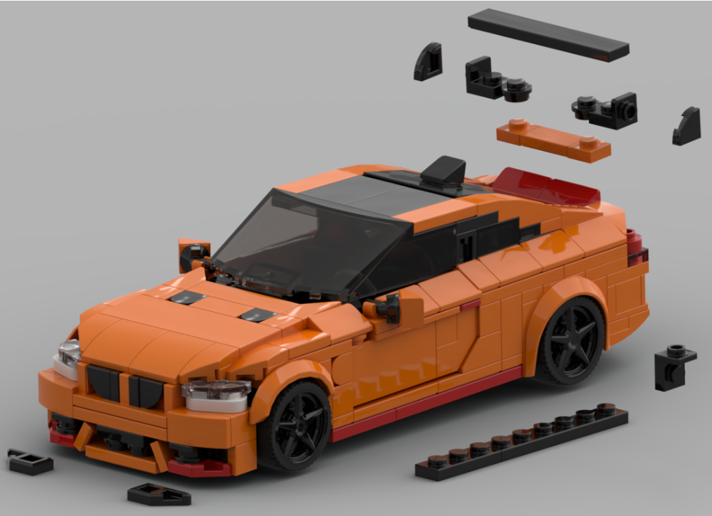 LEGO MOC-237073 BMW M3 (E92) by Brickworks Engineering | Rebrickable ...