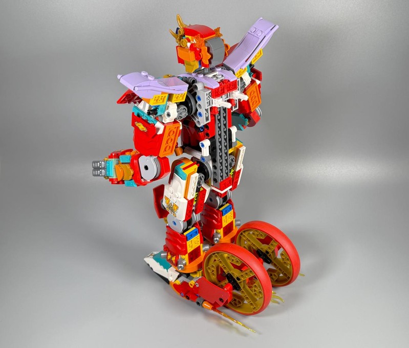 Review: 80057-1 - Nezha's Ring of Fire Mech | Rebrickable - Build with LEGO