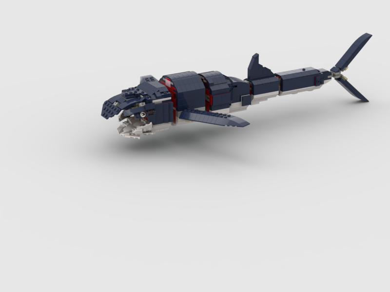 LEGO MOC-256303 31088x10 Whaleshark/Leedsichthys Hybrid by Three-One ...
