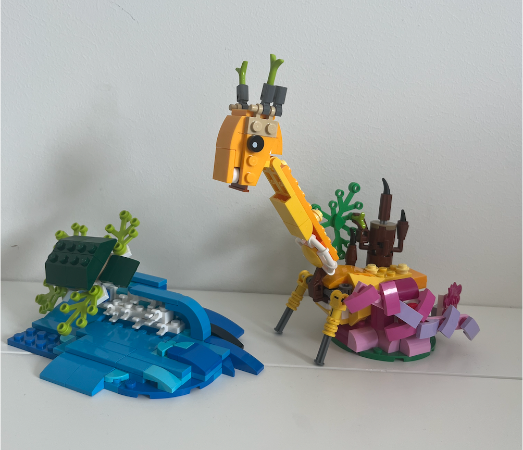 LEGO MOC Turtle and giraffe by MESsemble | Rebrickable - Build with LEGO