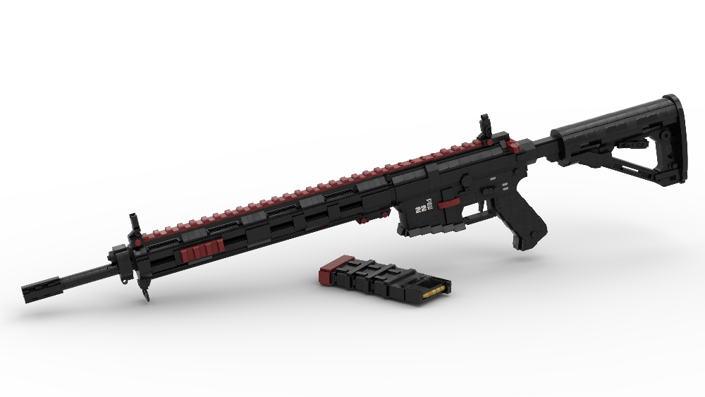 LEGO MOC-225946 AR - 15 Custom Mod by OzarOwl | Rebrickable - Build ...