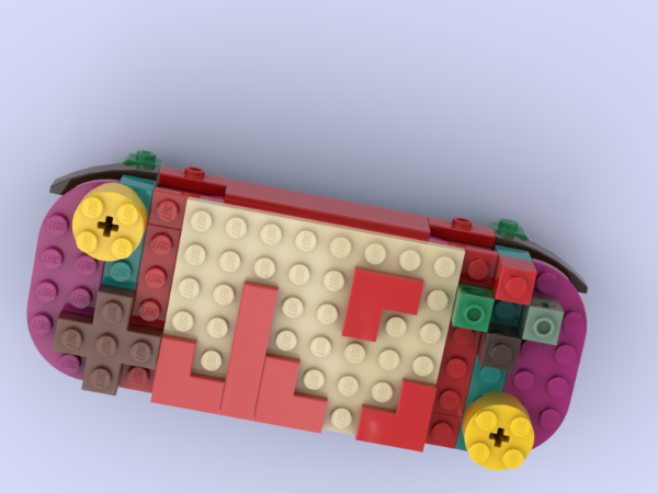 LEGO MOC Game console with Tetris by microbe_jc | Rebrickable - Build ...