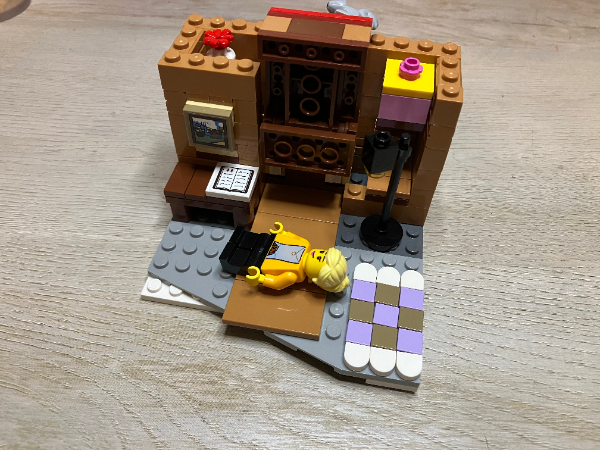 LEGO MOC Murphy bed by EVA001 | Rebrickable - Build with LEGO