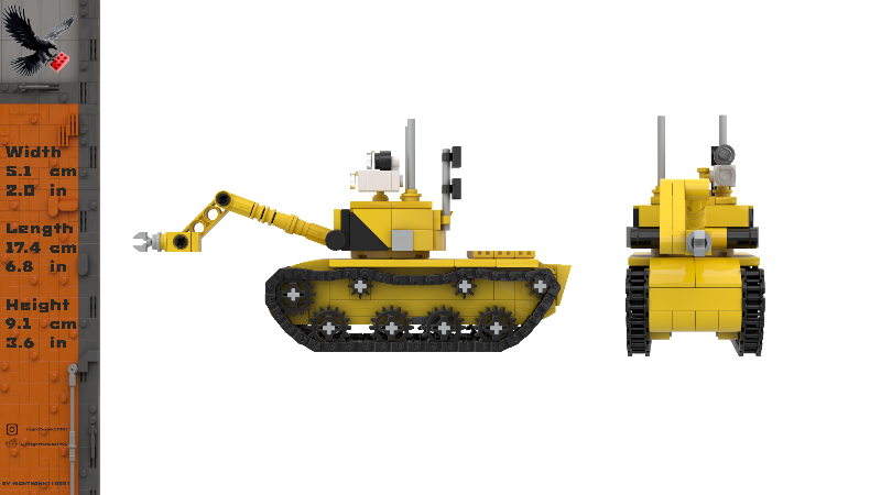 LEGO MOC Chernobyl RC MF-2 "Joker" by NightHawk11991 | Rebrickable ...