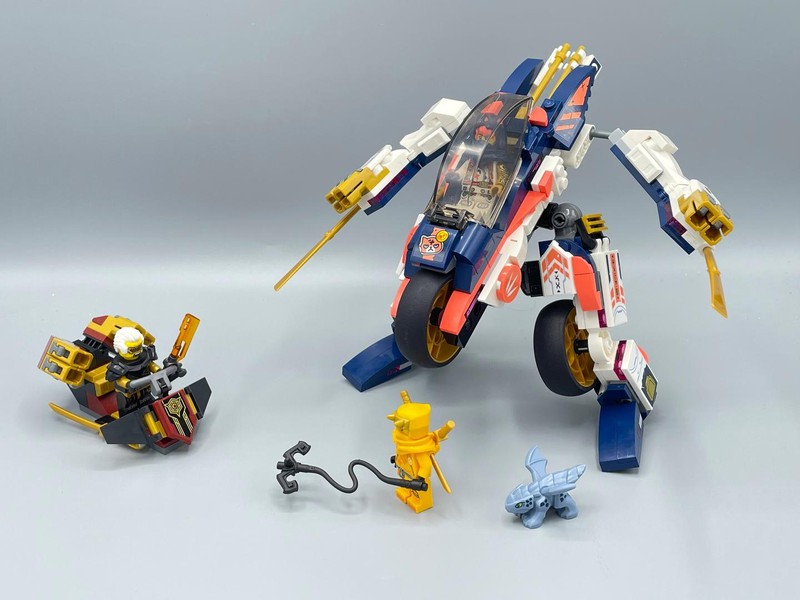 Review: 71792-1 - Sora's Transforming Mech Bike Racer | Rebrickable ...