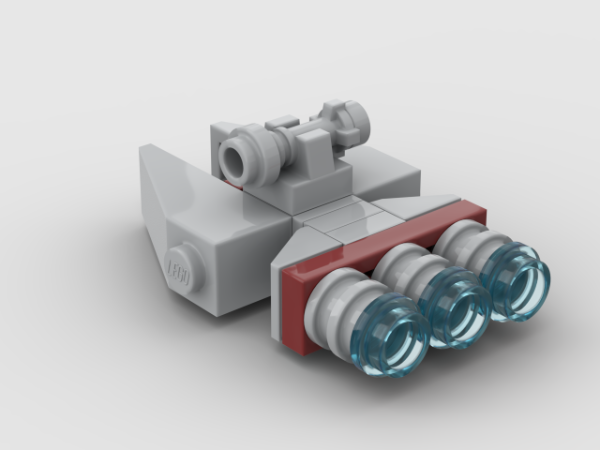 LEGO MOC Mini GAR Arquitens-class Frigate by Noah_W | Rebrickable ...