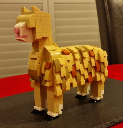 LEGO MOC Alpaca by DocBlock | Rebrickable - Build with LEGO