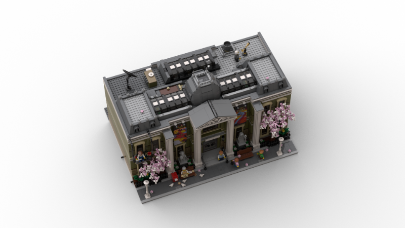 LEGO MOC Double Natural History Museum by BrickStudioArchitect ...