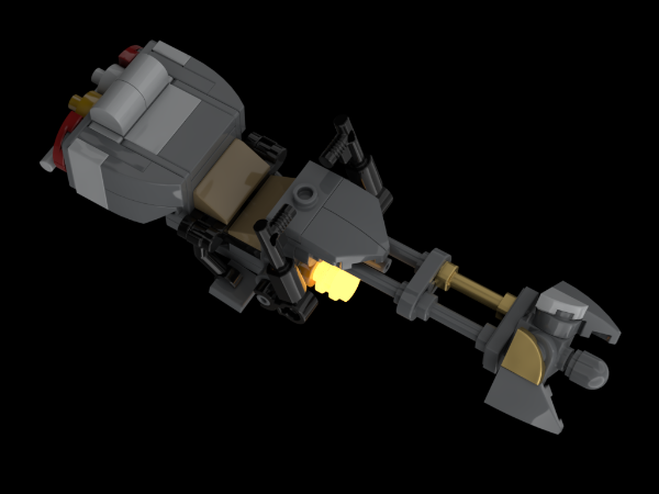 LEGO MOC Knight Trooper Speeder Bike by Thf Studio™ | Rebrickable ...