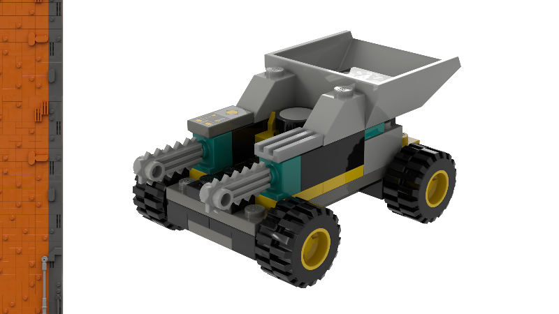 LEGO MOC-200602 Small Digger by NightHawk11991 | Rebrickable - Build ...