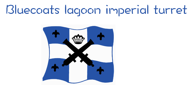 LEGO MOC Bluecoats Lagoon Imperial Turret by Coral_Bricky | Rebrickable ...
