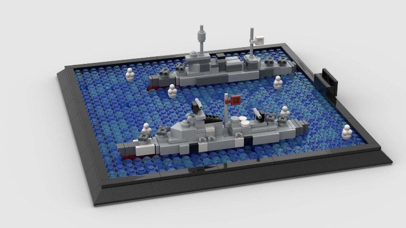 LEGO MOC-192646 Sea Battle by RMC1138 | Rebrickable - Build with LEGO