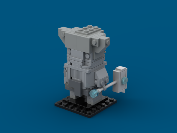 LEGO MOC Risk of Rain 2- Mithrix Brickheadz by Penguins and plastic ...