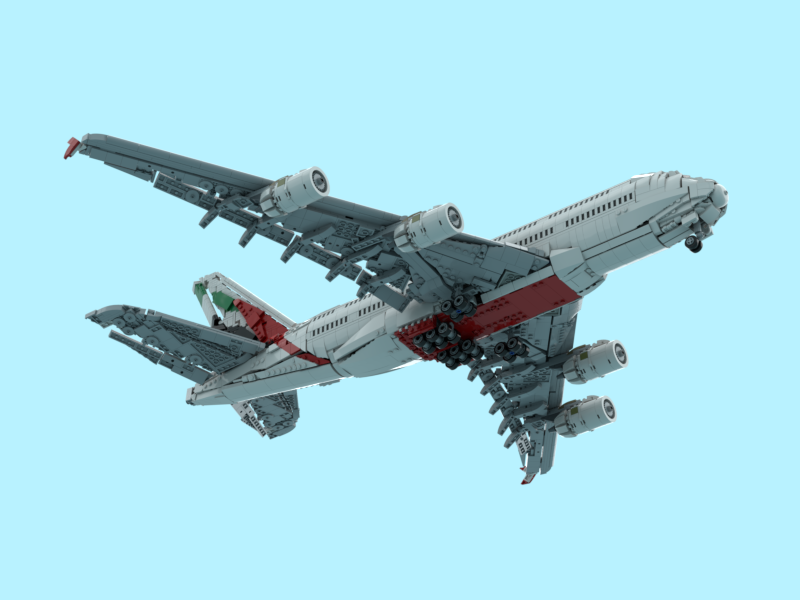 LEGO MOC-235903 Emirates Airbus A380 by ryangc_productions ...