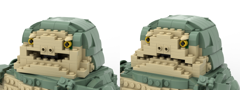 LEGO MOC 75255 Jabba the Hutt by zengogobrick | Rebrickable - Build ...