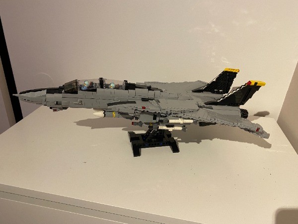 LEGO MOC-82377 Grumman F-14 Tomcat | 1:35 Minifig Scale (v2) by ...