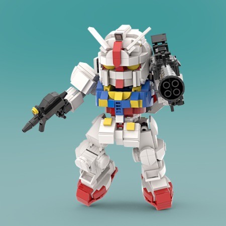 LEGO MOC FIRST GUNDAM by choi_dambaek | Rebrickable - Build with LEGO