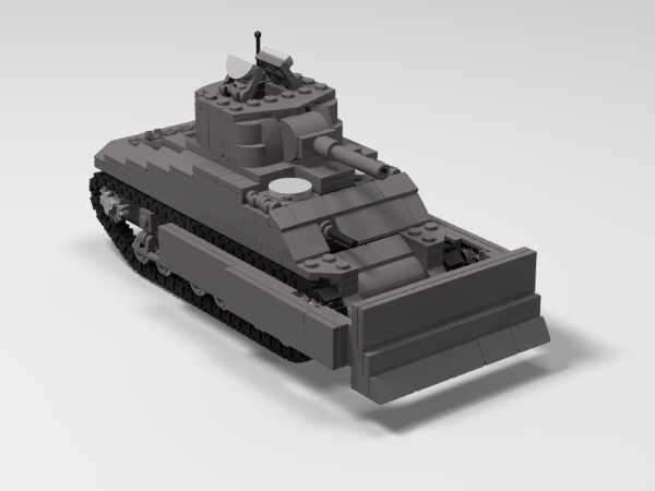 LEGO MOC m4a4 sherman tank by blobbyboy | Rebrickable - Build with LEGO