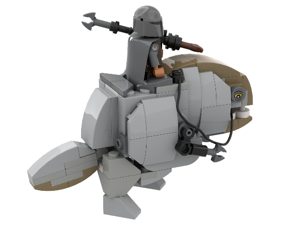 LEGO MOC Blurrg with The Mandalorian by PedroJ | Rebrickable - Build ...