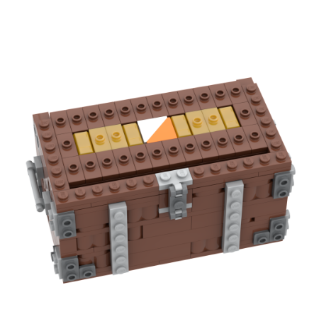 LEGO MOC Treasure Chest with hidden compartment and secret layer by ...