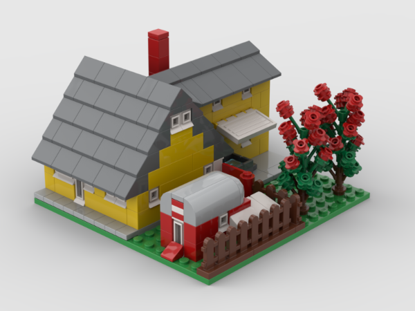 LEGO MOC Chicken Coop House by Madogmania | Rebrickable - Build with LEGO