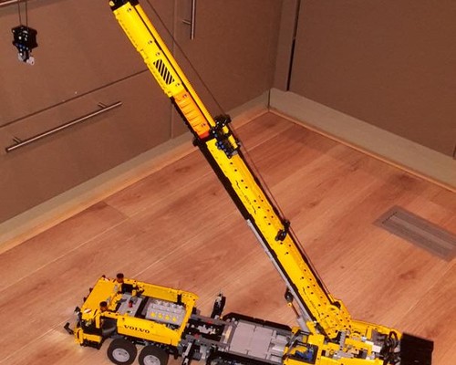 LEGO MOC-5509 Grove GMK6400 Mobile Crane MK III (Technic 2015 ...