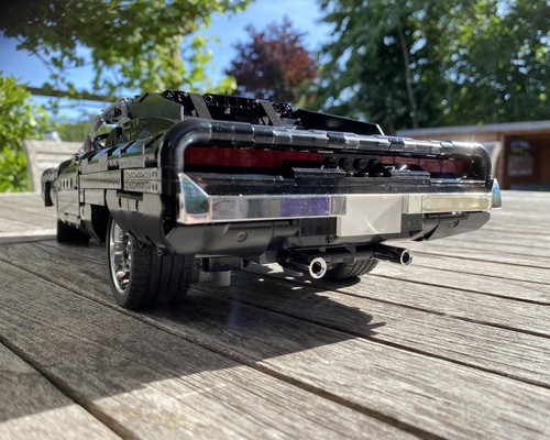 LEGO MOC Fully RC Lego Technic Dom's Dodge Charger model 42111 with ...