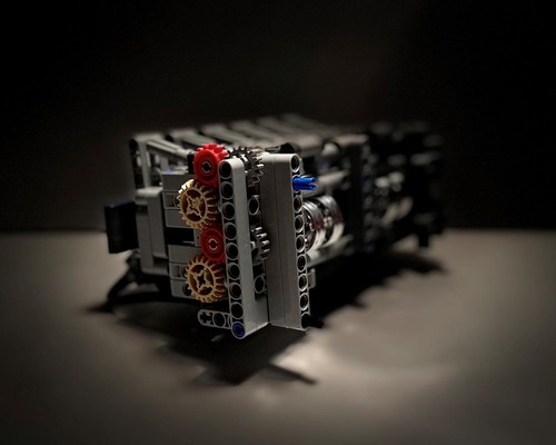 LEGO MOC 6 cylinder in-line engine by technicbasics | Rebrickable ...