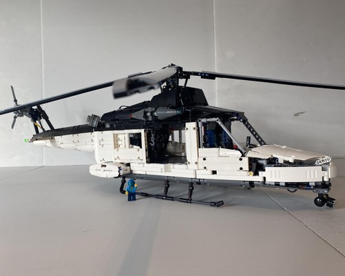 LEGO MOC Large helicopter by Jeroen Ottens | Rebrickable - Build with LEGO