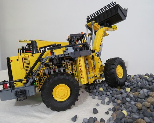 LEGO MOC CAT 994K - RC wheel loader by ufotografol | Rebrickable ...