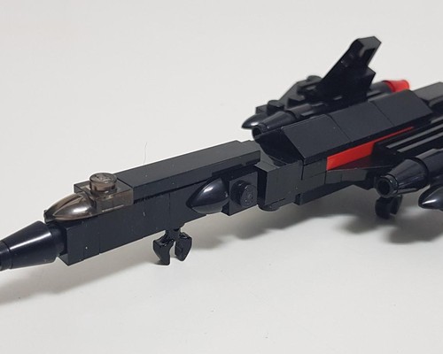 LEGO MOC Miniplane - Lockheed SR-71 Blackbird. by lego911 | Rebrickable ...