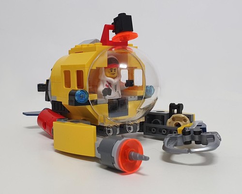 LEGO MOC 31090 Submarine by Nequmodiva | Rebrickable - Build with LEGO