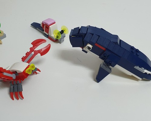 LEGO MOC 31088 Manatee by JoDa | Rebrickable - Build with LEGO