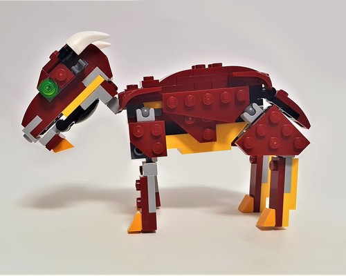 LEGO MOC Mythical Goat by Ailurophelia | Rebrickable - Build with LEGO