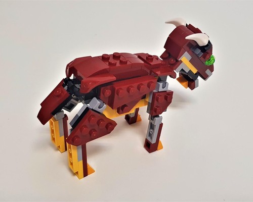 LEGO MOC Mythical Goat by Ailurophelia | Rebrickable - Build with LEGO