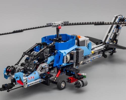 LEGO MOC AH-77 Hunter helicopter by Ivan_M | Rebrickable - Build with LEGO
