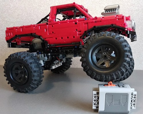 Lego Moc Monster Truck With Automated Differential Lock By Kevinmoo