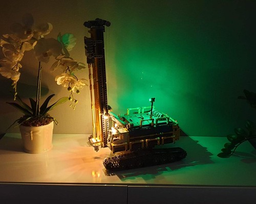LEGO MOC Drill rig- 42055 C model by BrickbyBrickTechnic | Rebrickable ...